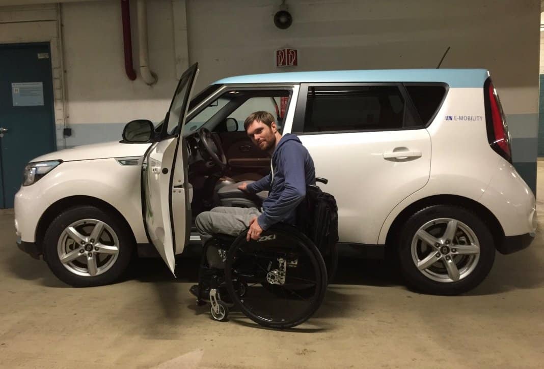Elektroautos für Menschen körperlicher Behinderung