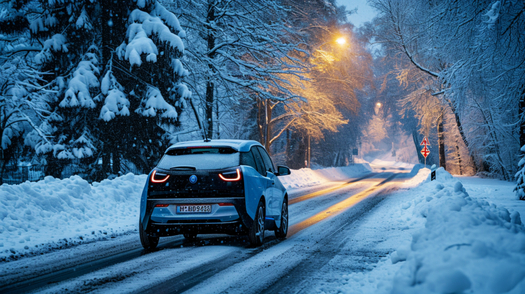 Elektroauto bei Minus 20 Grad